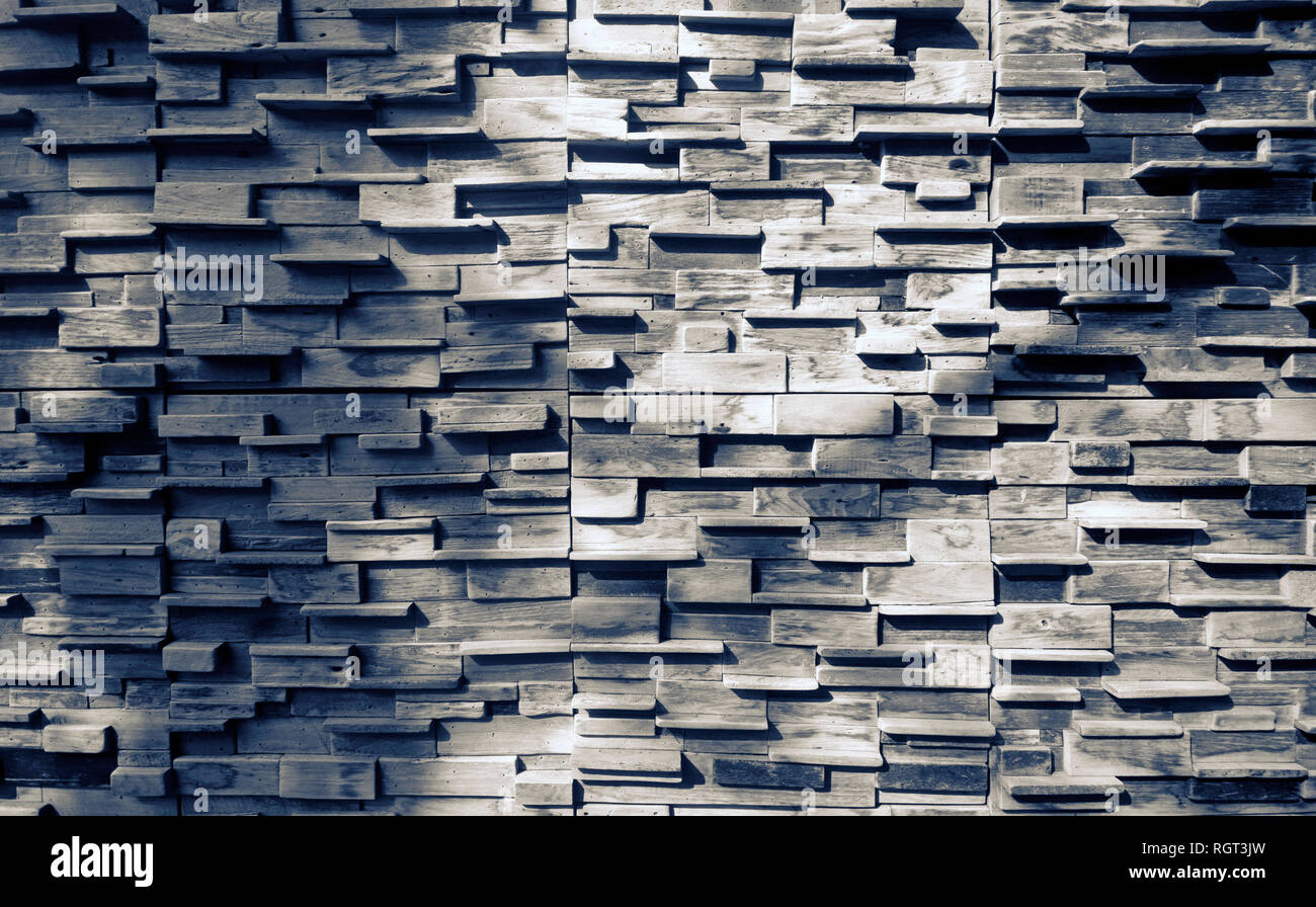 wooden wall texture monochrome toned image high contrast Stock Photo ...