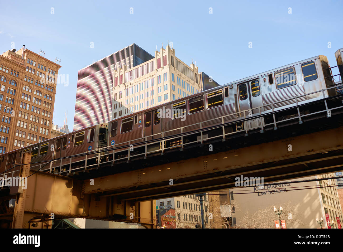 Chicago transit authority operator hi-res stock photography and images ...
