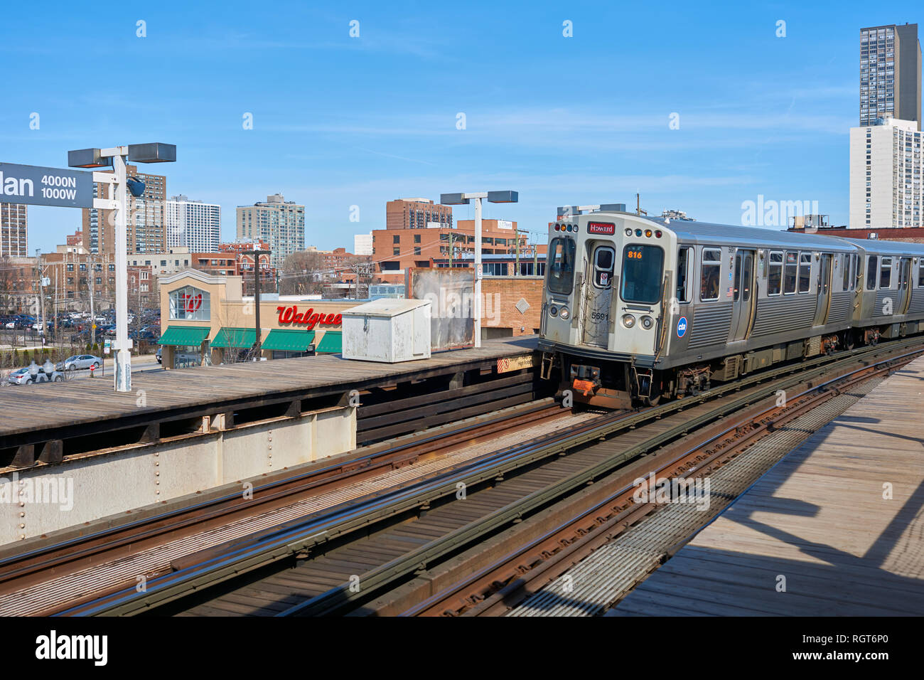Chicago transit authority operator hi-res stock photography and images ...