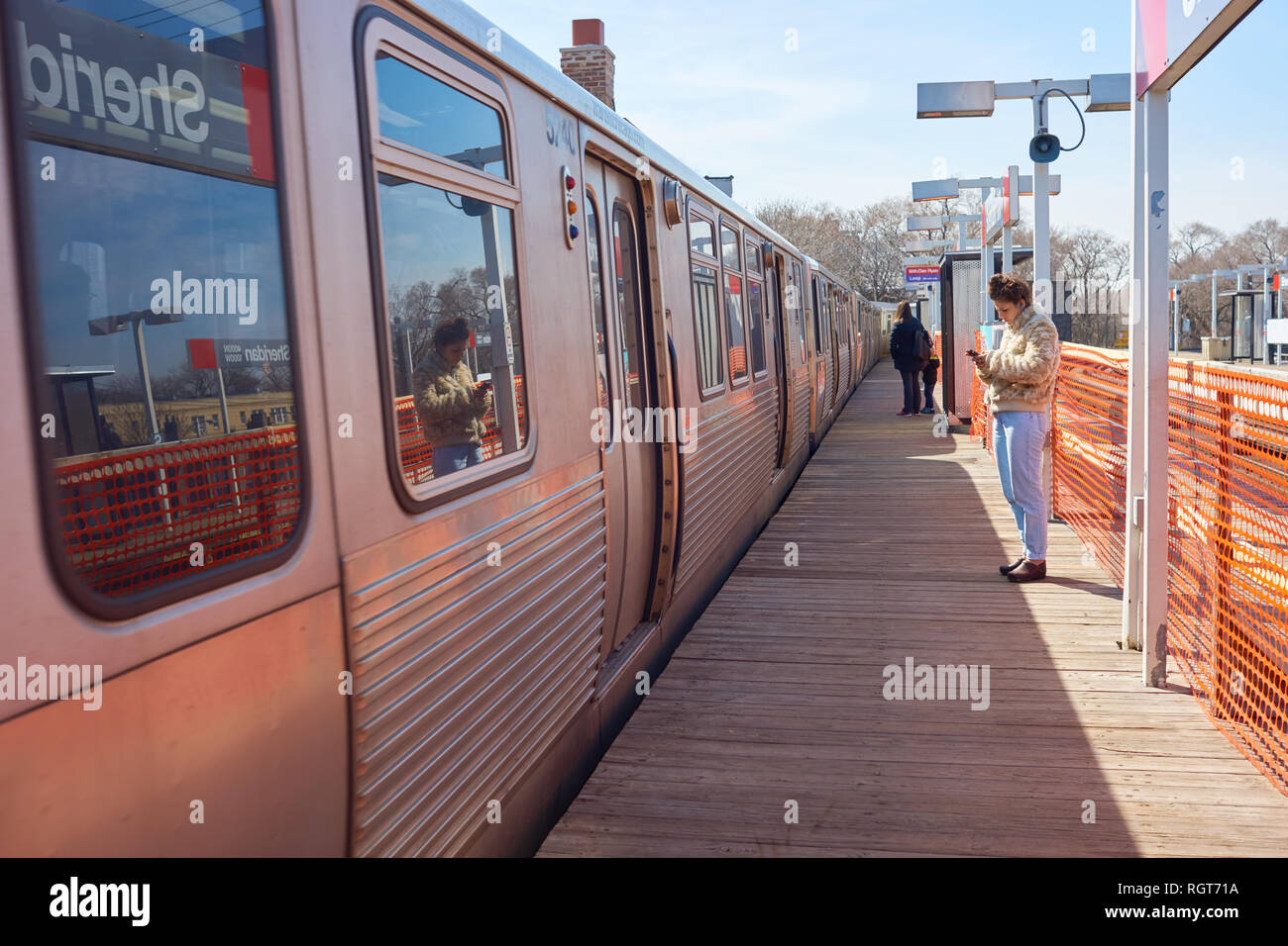 Chicago transit authority operator hi-res stock photography and images ...