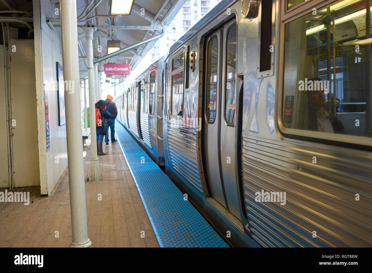 Chicago transit authority operator hi-res stock photography and images ...