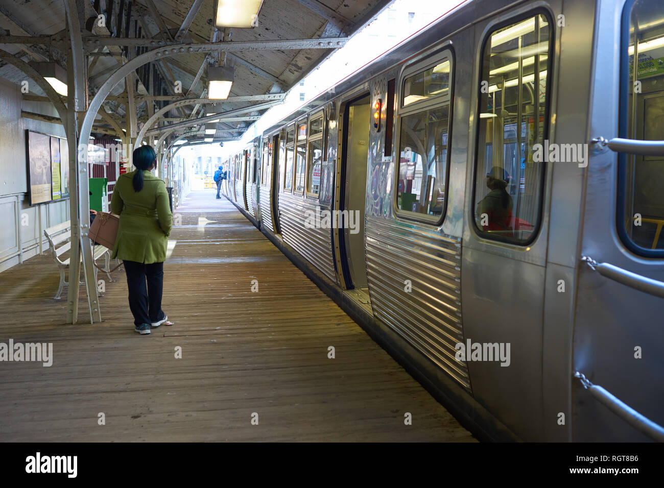 Chicago transit authority operator hi-res stock photography and images ...