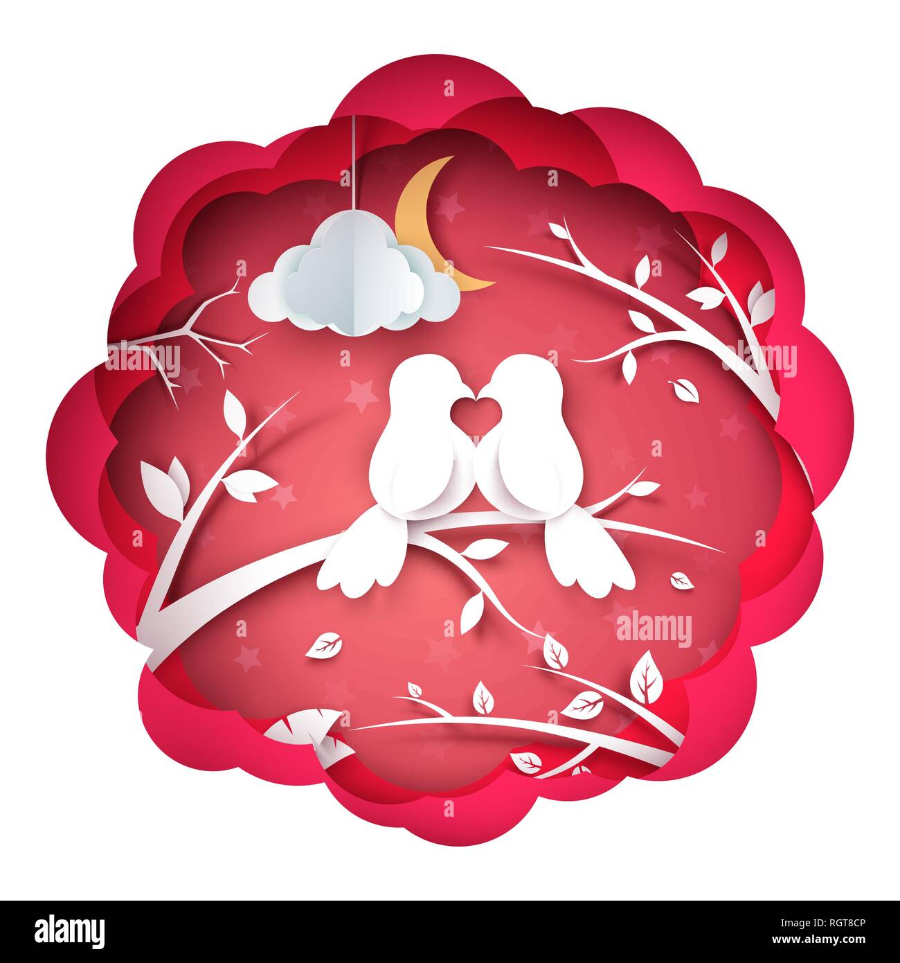 Paper landscapes Cut Out Stock Images & Pictures - Alamy