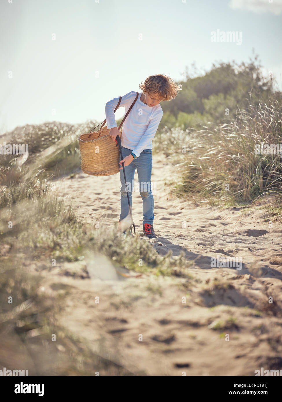 Child Picking Garbage High Resolution Stock Photography and Images - Alamy