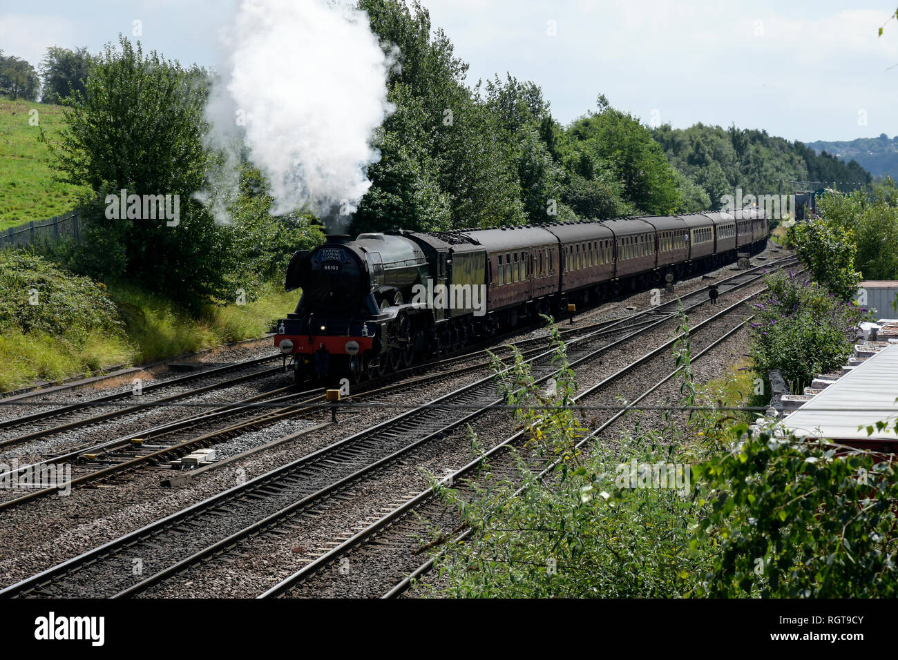 Worlds famous steam train hi-res stock photography and images - Alamy