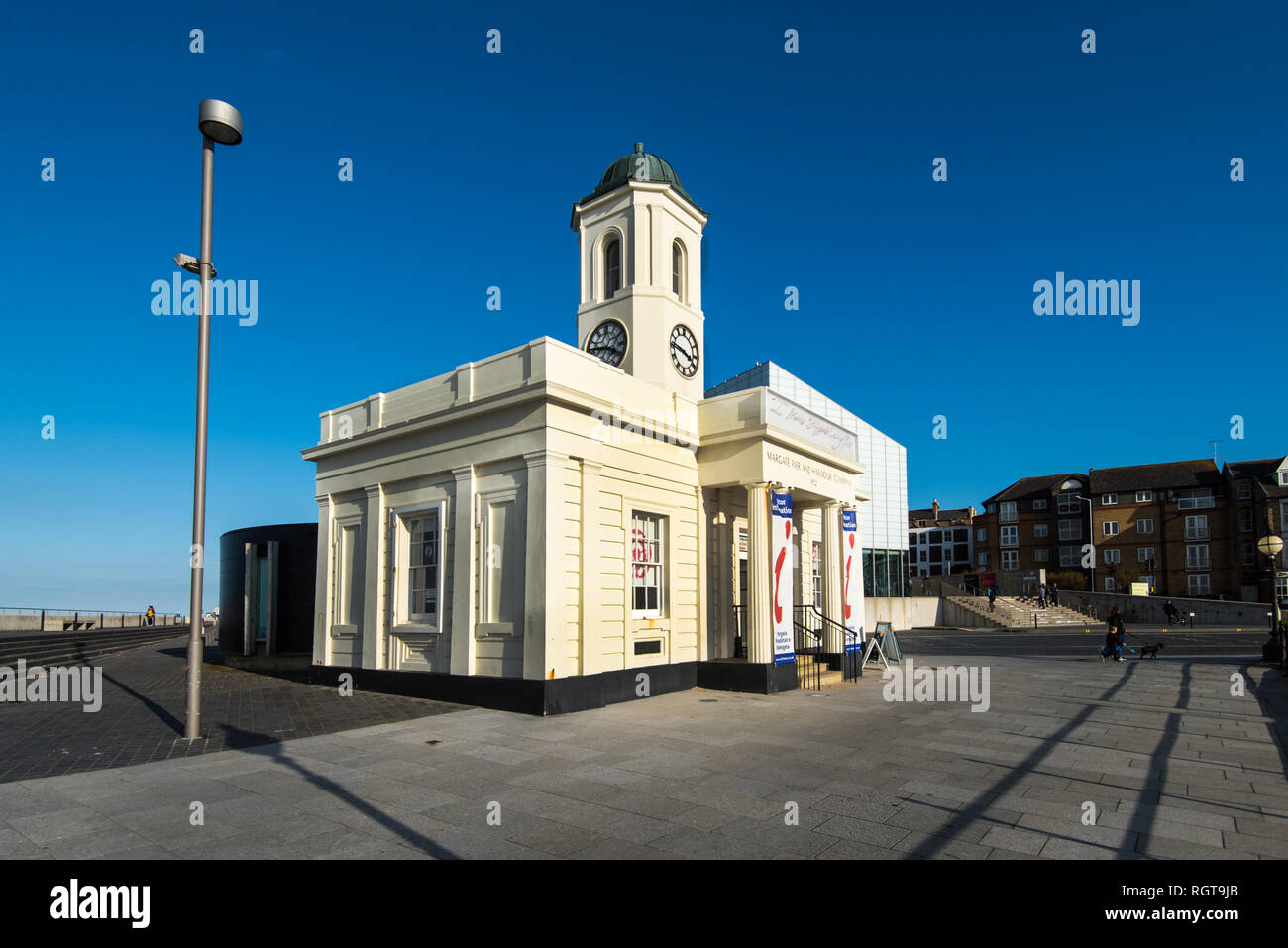 The Droit House at Margate, Kent, UK was built in 1812 to collect ...