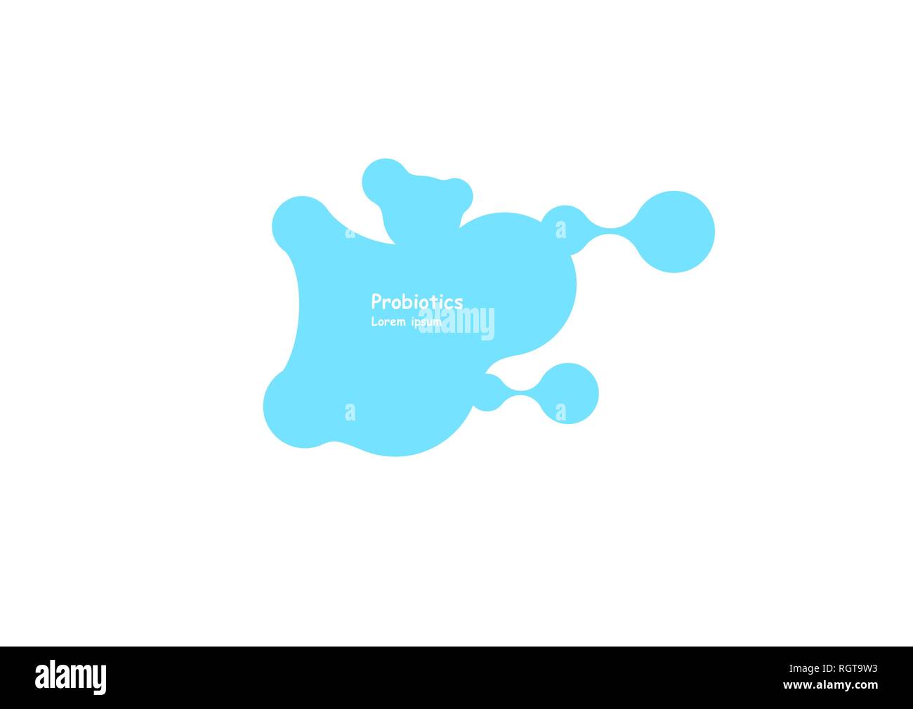 Probiotics bacteria vector design. Probiotics bacteria vector design ...