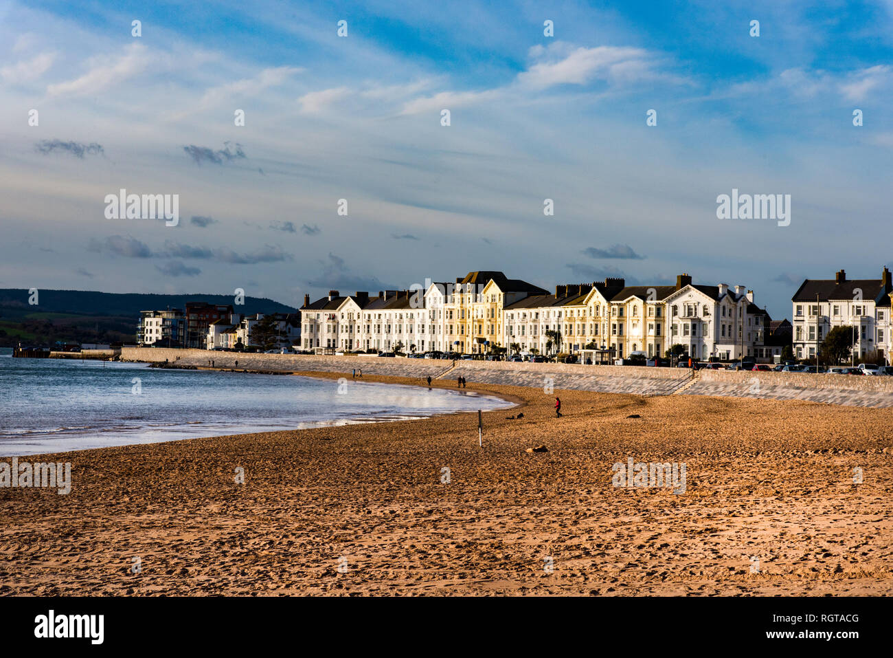 Exmouth beach east devon uk hi-res stock photography and images - Alamy