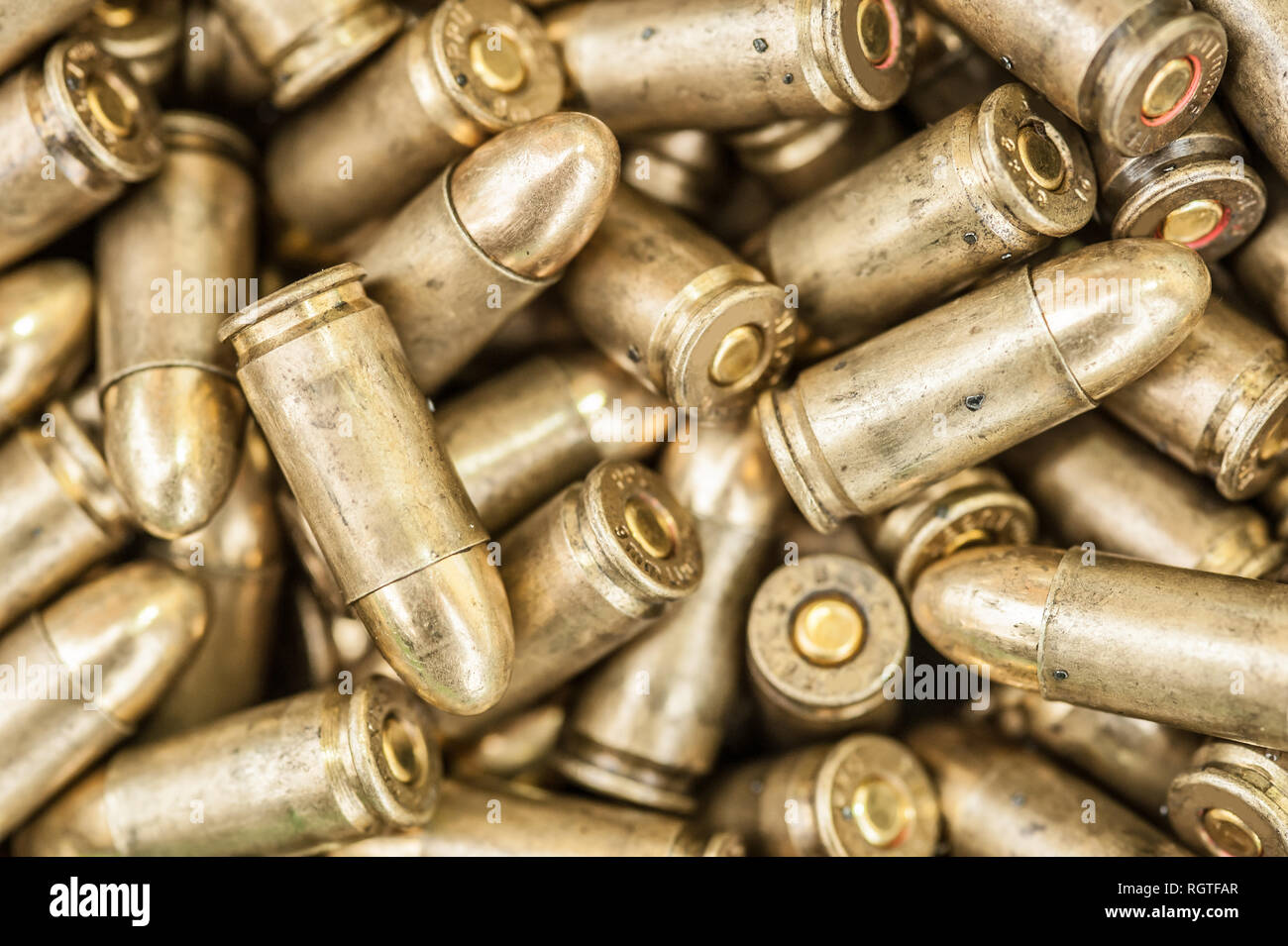 Pile of bullets hi-res stock photography and images - Alamy