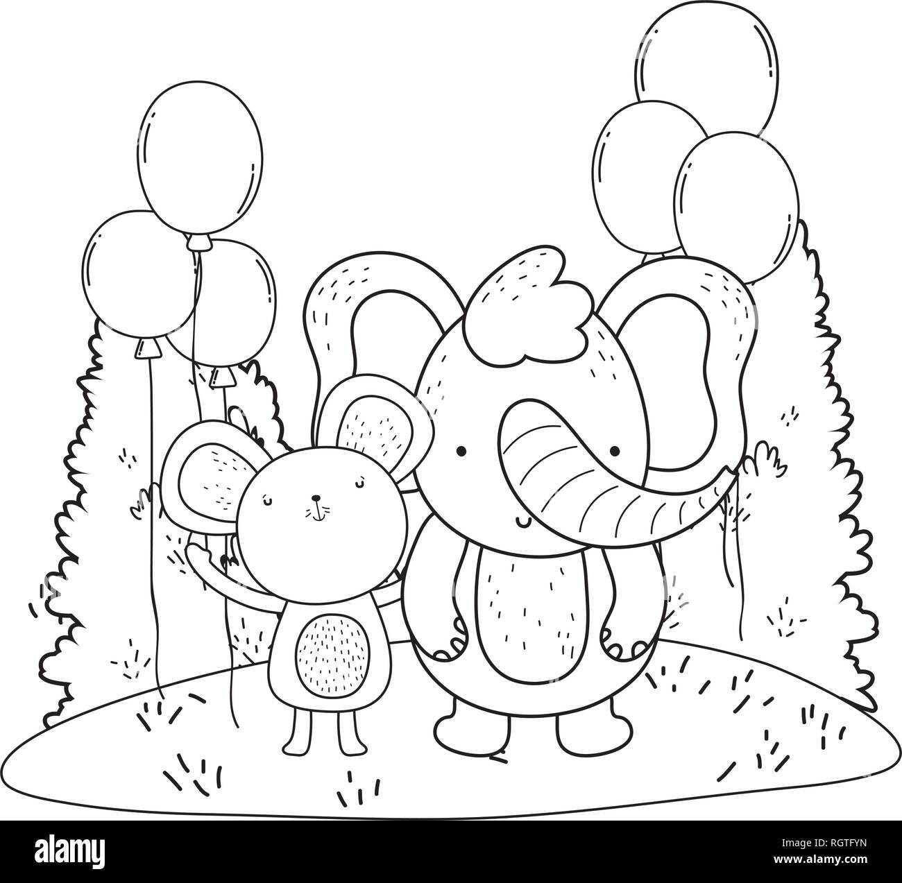 Elephant mouse friends hi-res stock photography and images - Alamy