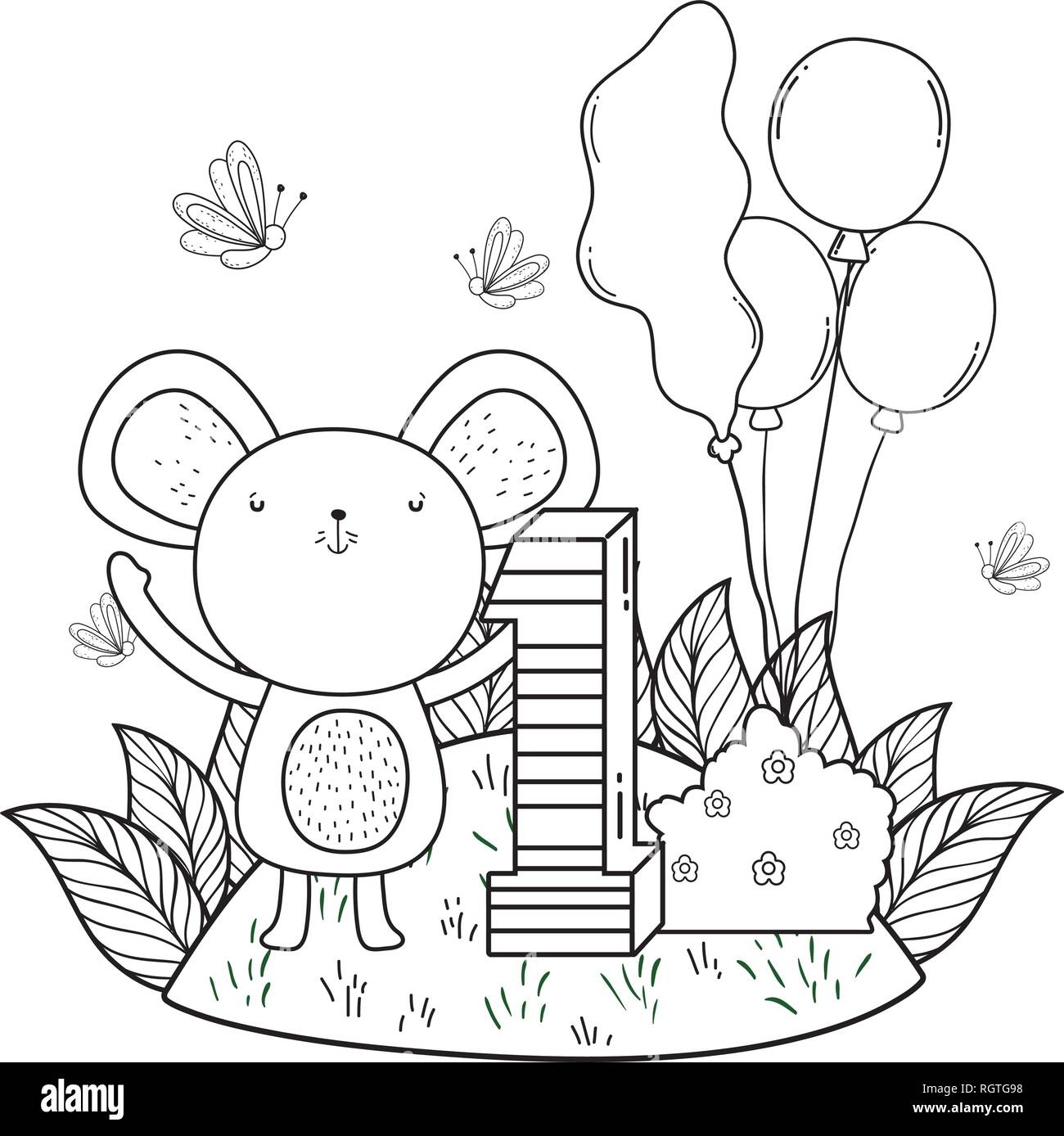 Field mouse Stock Vector Images - Alamy