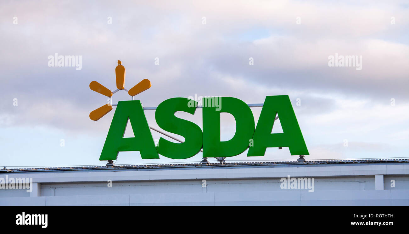 Asda signage hi-res stock photography and images - Alamy