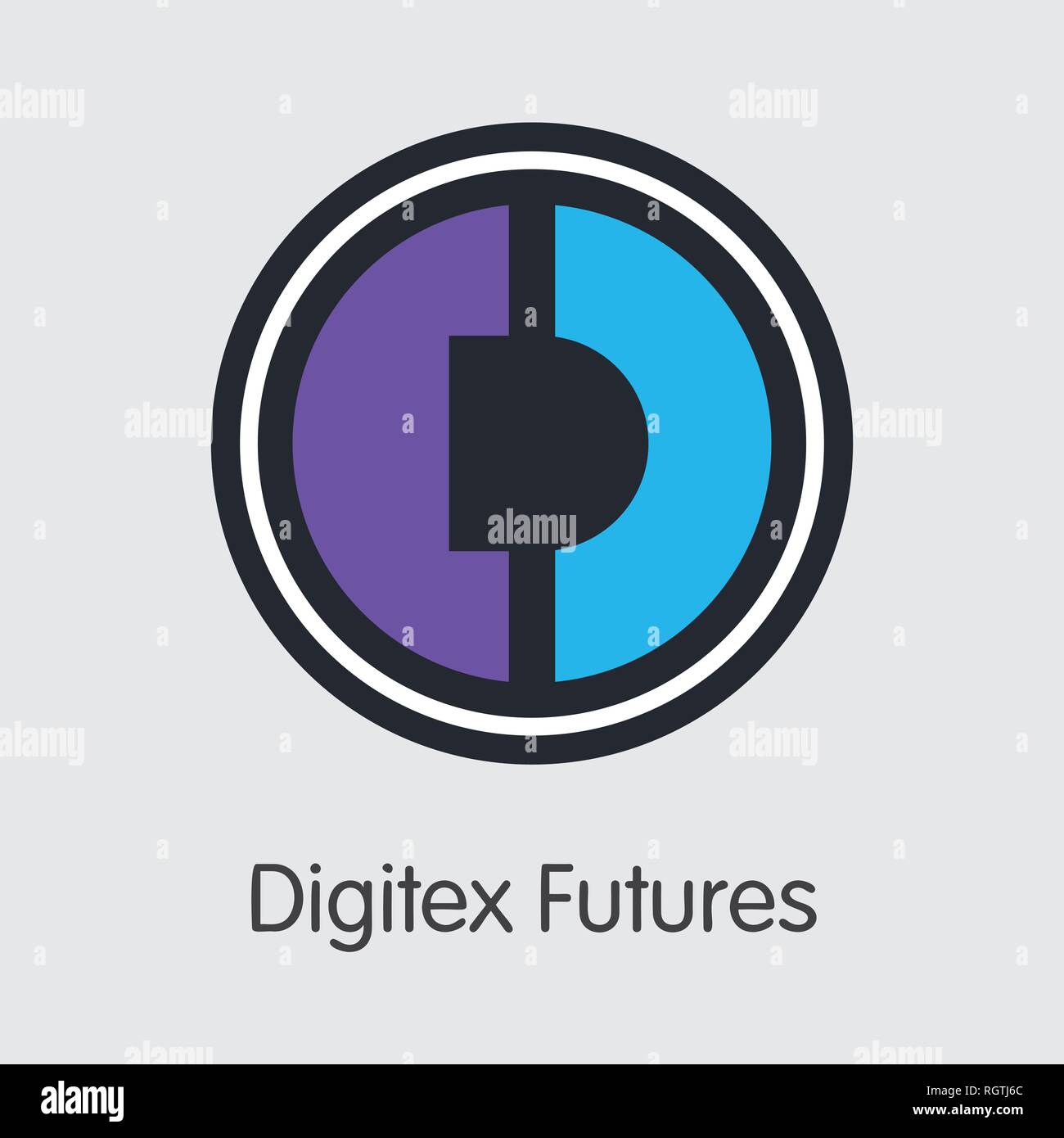 DGTX - Digitex Futures. The Logo of Money or Market Emblem Stock Vector ...