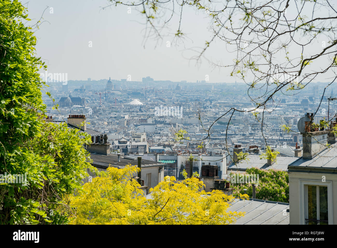 Paris cityscape hi-res stock photography and images - Alamy