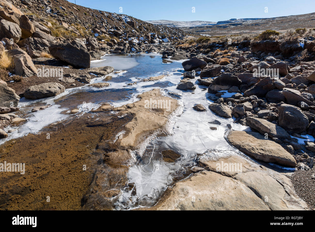 Frozen river africa hi-res stock photography and images - Alamy