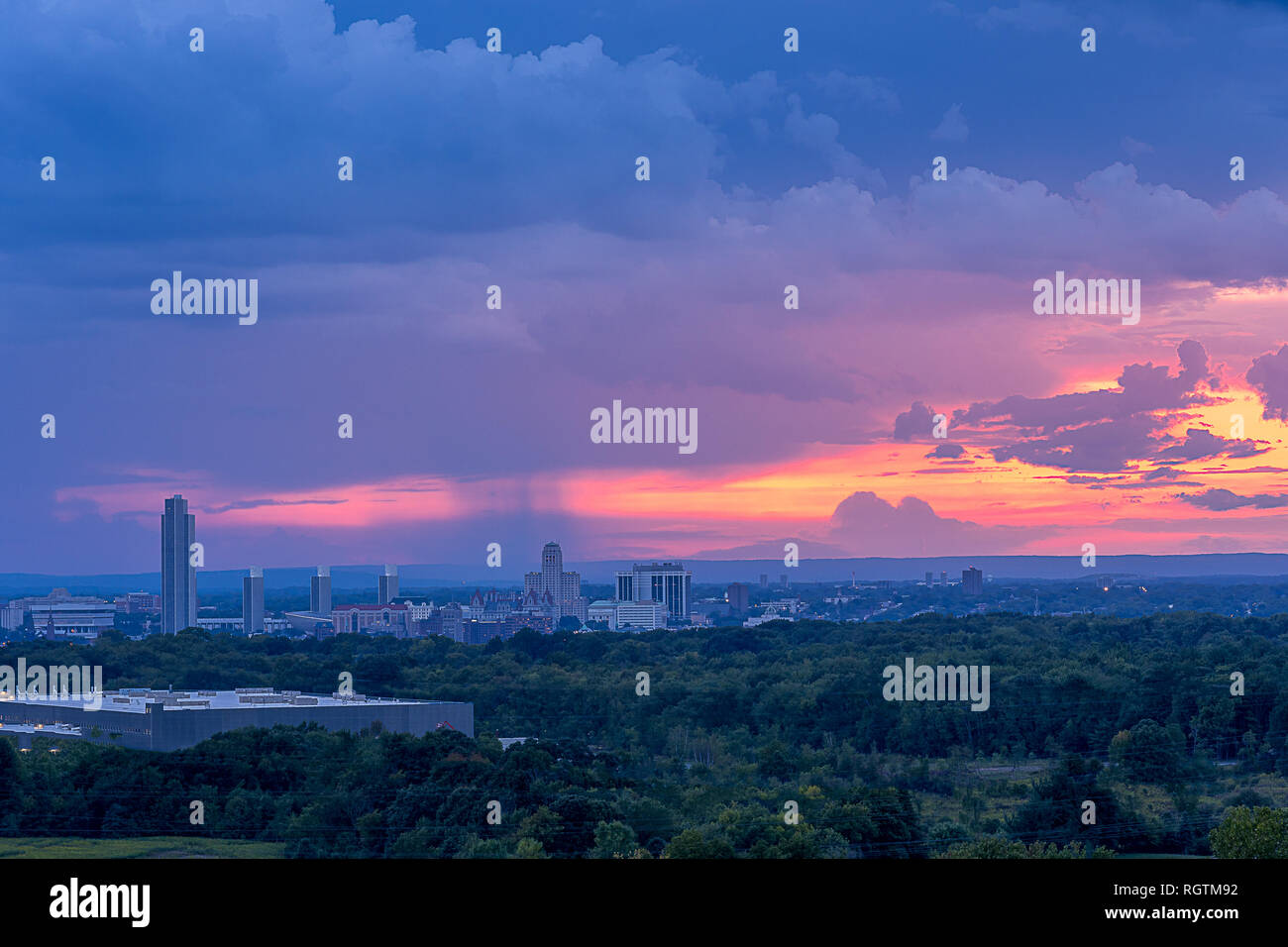 Albany new york skyline hi-res stock photography and images - Alamy