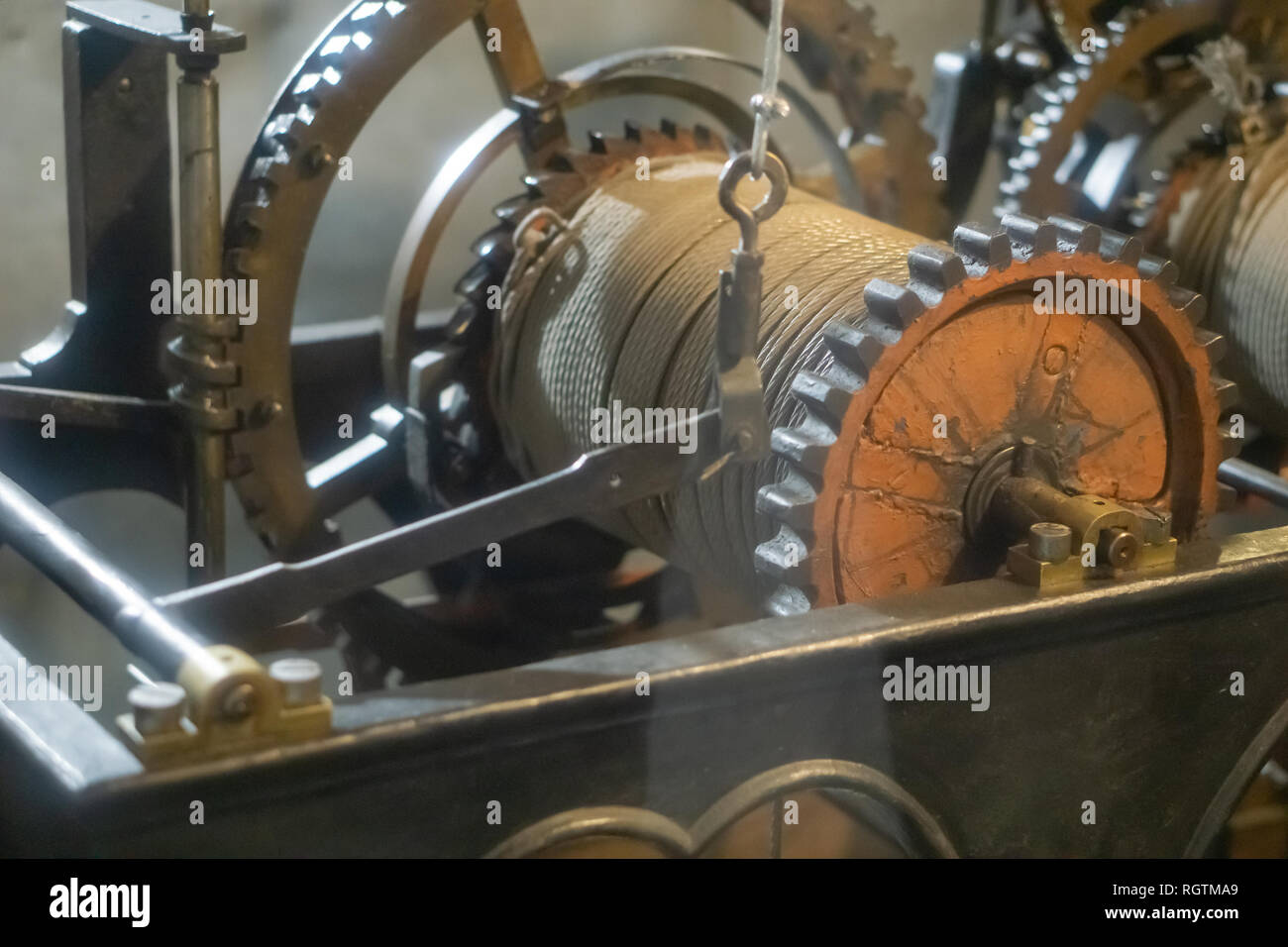 Old mechanism hi-res stock photography and images - Alamy
