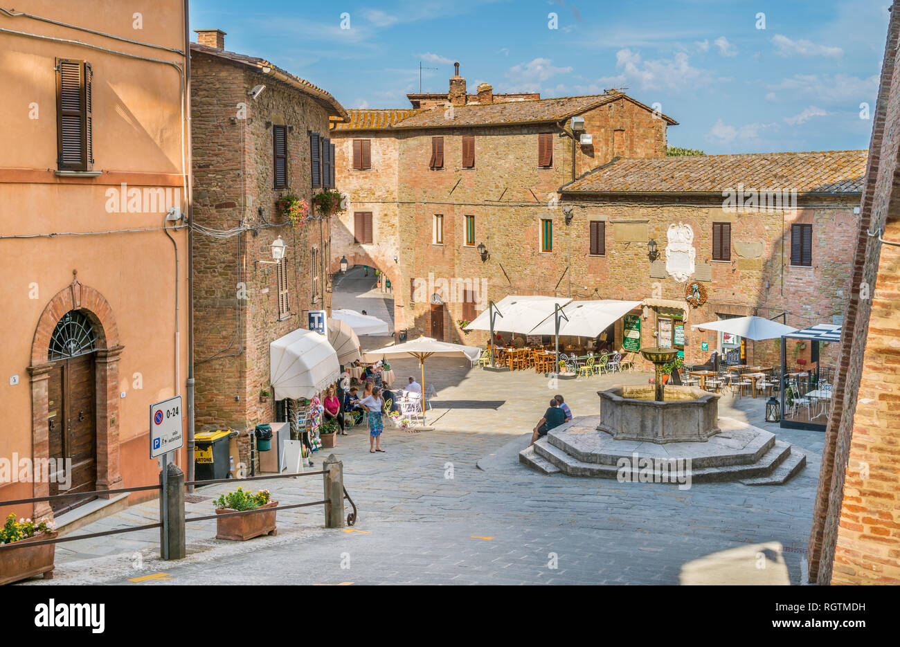 Panicale, idyllic village in the Province of Perugia, Umbria, Italy ...