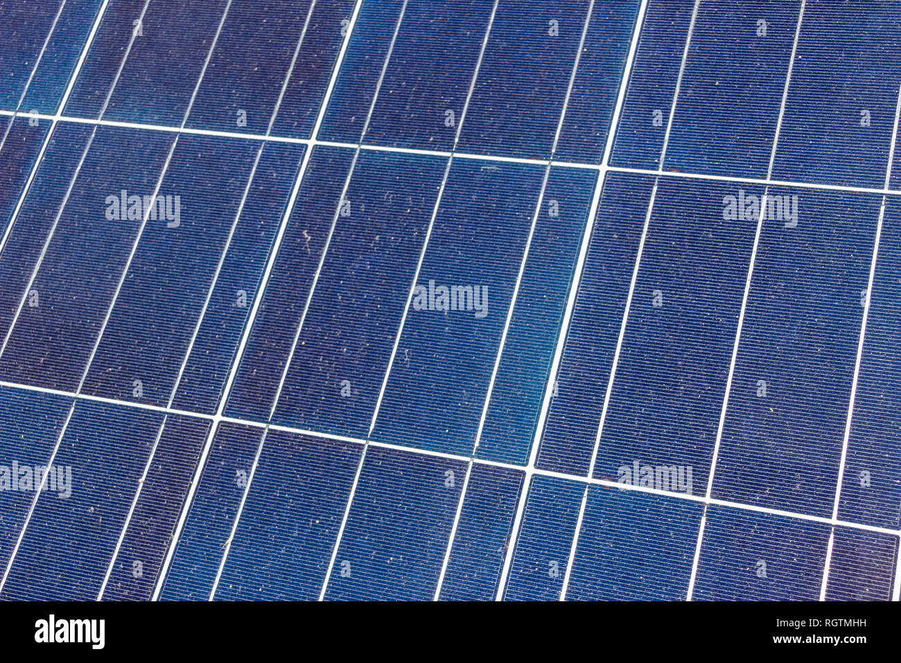 Solar Energy in Atacama Desert at Chile a view of solar cell ...