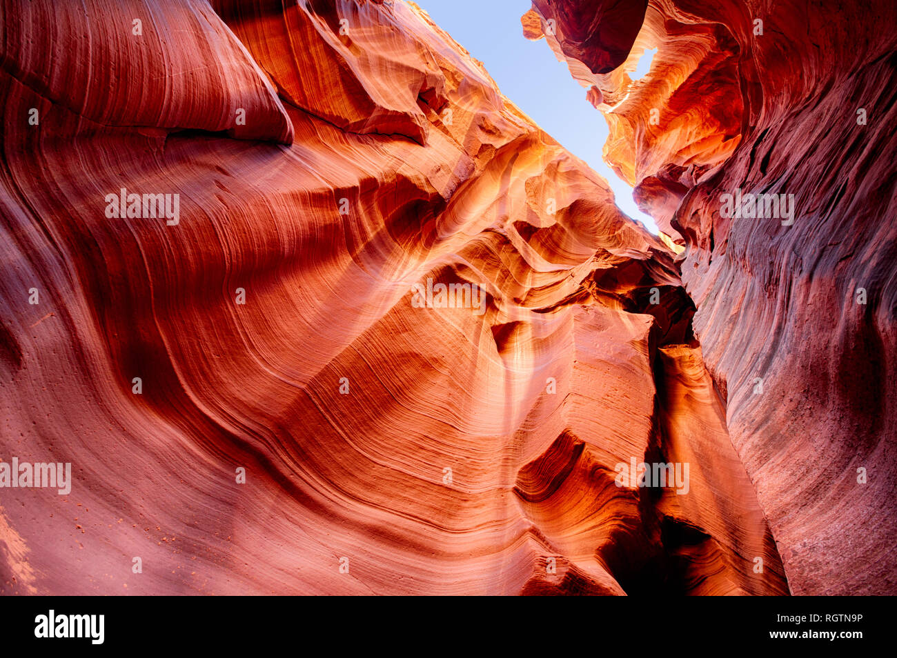 Beautiful slot canyon in page hi-res stock photography and images - Alamy
