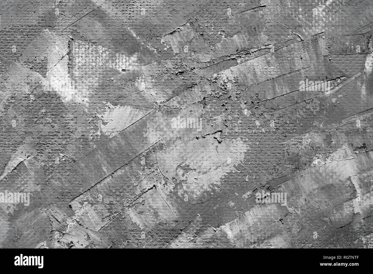 Gray seamless stone venetian texture. Concrete Smear Trowel Plaster ...