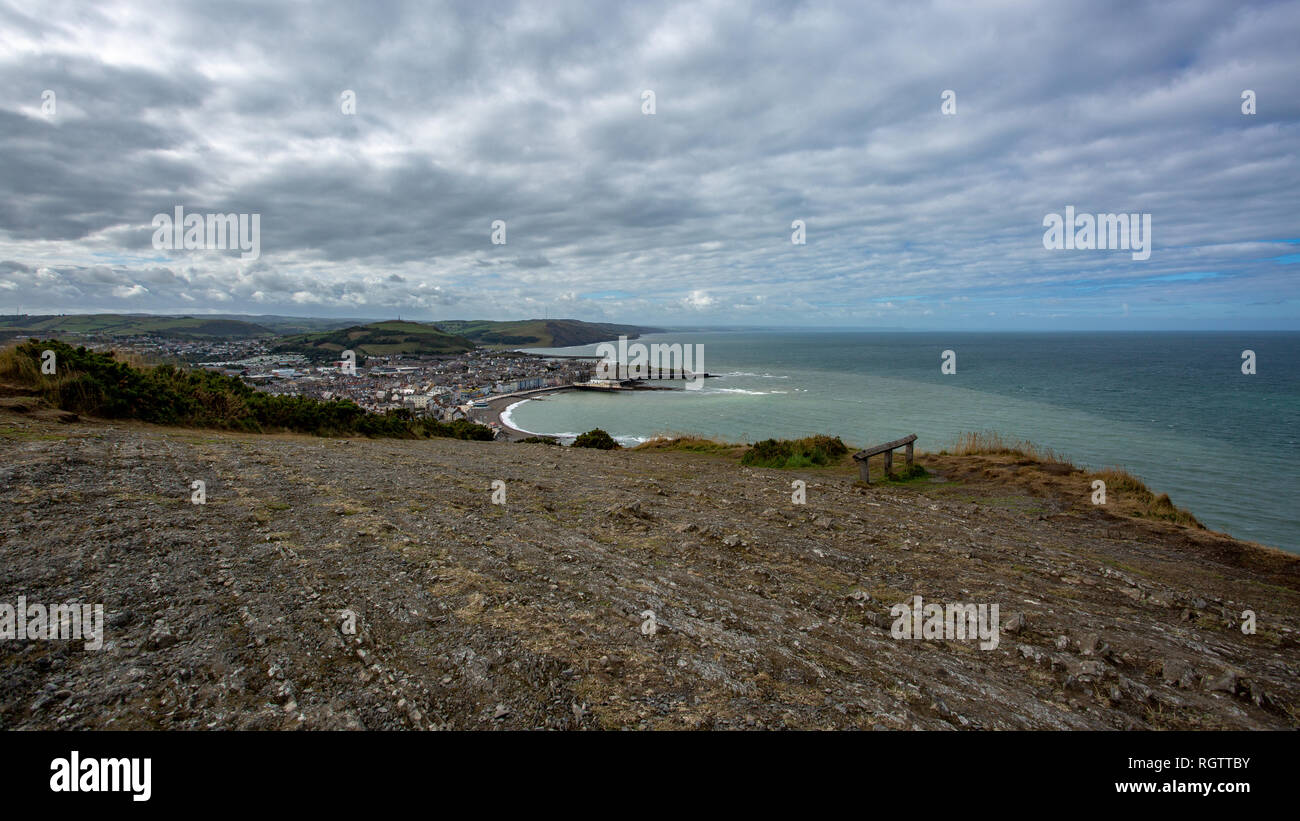 Aberystwyth mountain hi-res stock photography and images - Alamy