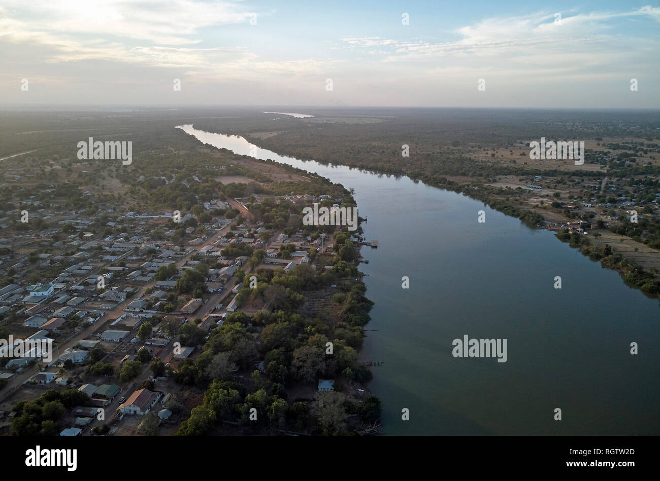 Gambia aerial hi-res stock photography and images - Alamy