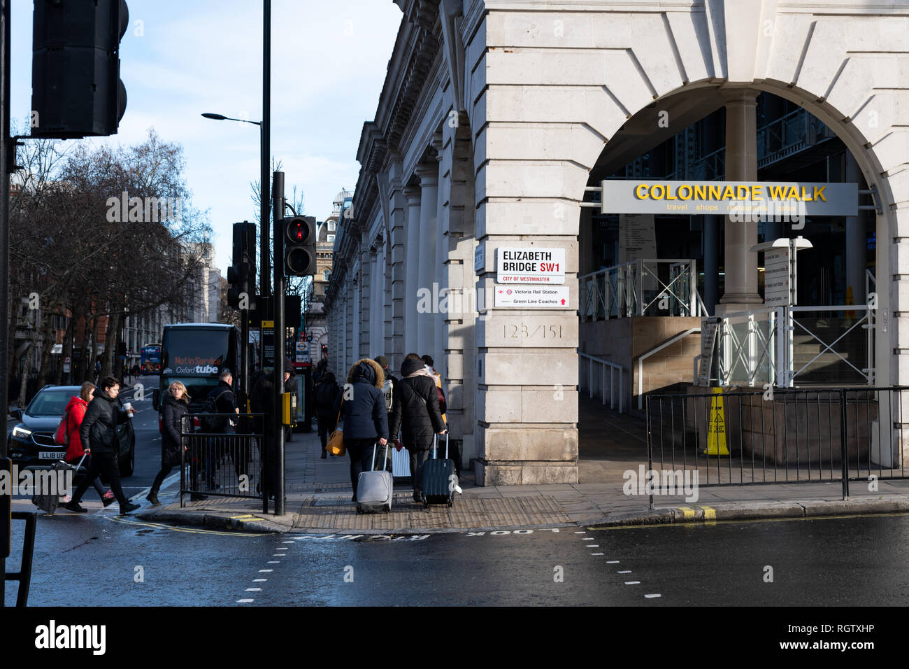 Victoria green line coach station hi-res stock photography and images - Alamy