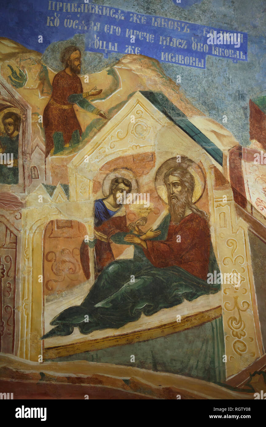 Isaac blessing jacob hi-res stock photography and images - Alamy