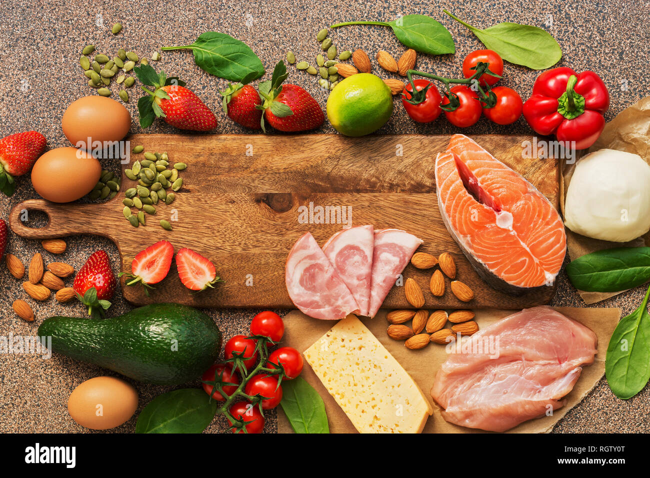 Healthy Foods High Resolution Stock Photography and Images - Alamy