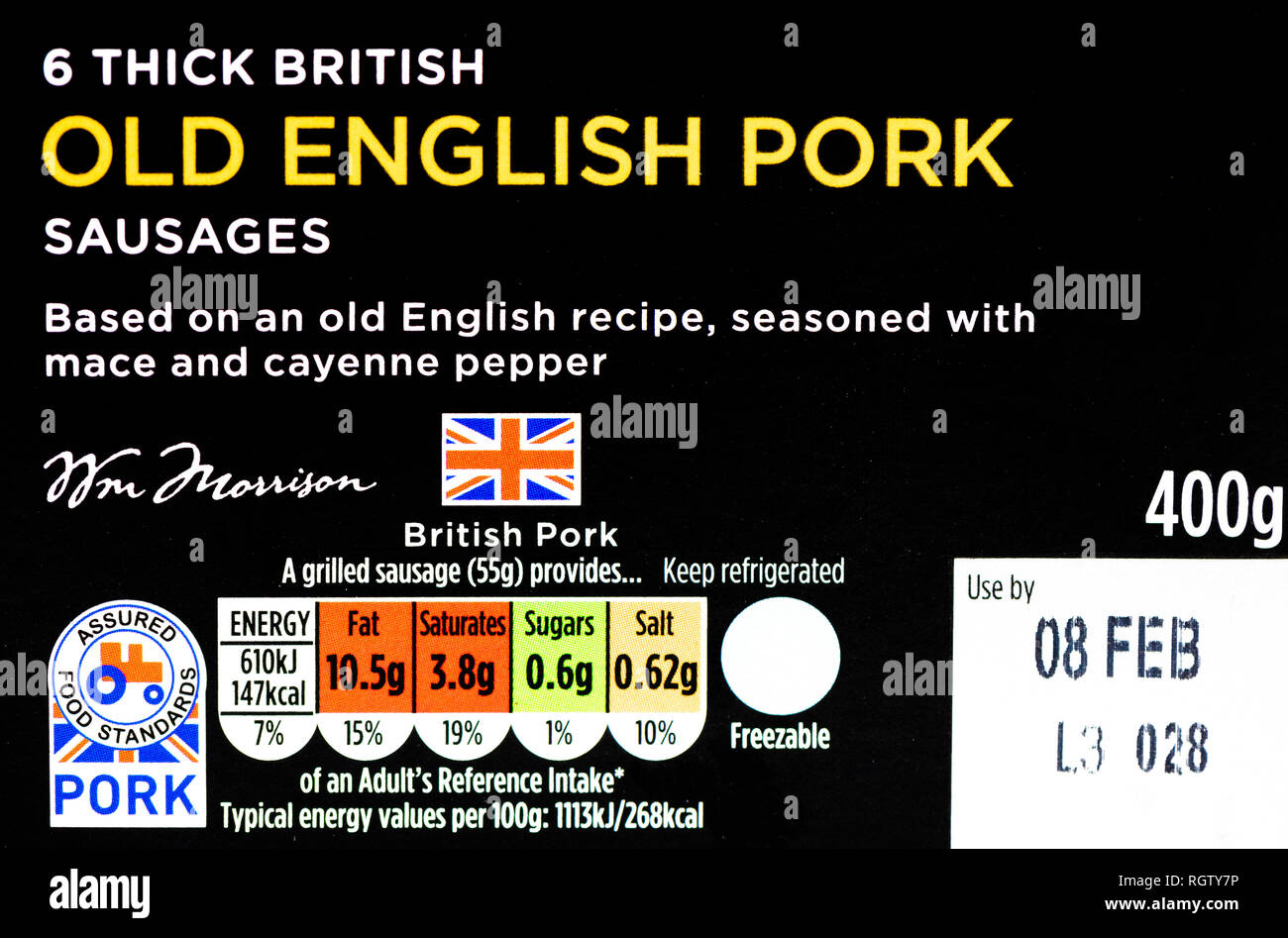 Traffic light food label hi-res stock photography and images - Alamy