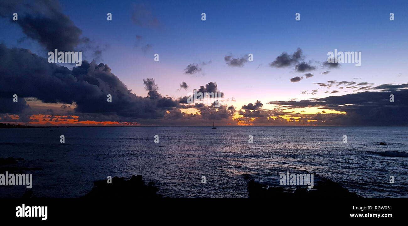 Easter island chile aerial hi-res stock photography and images - Alamy