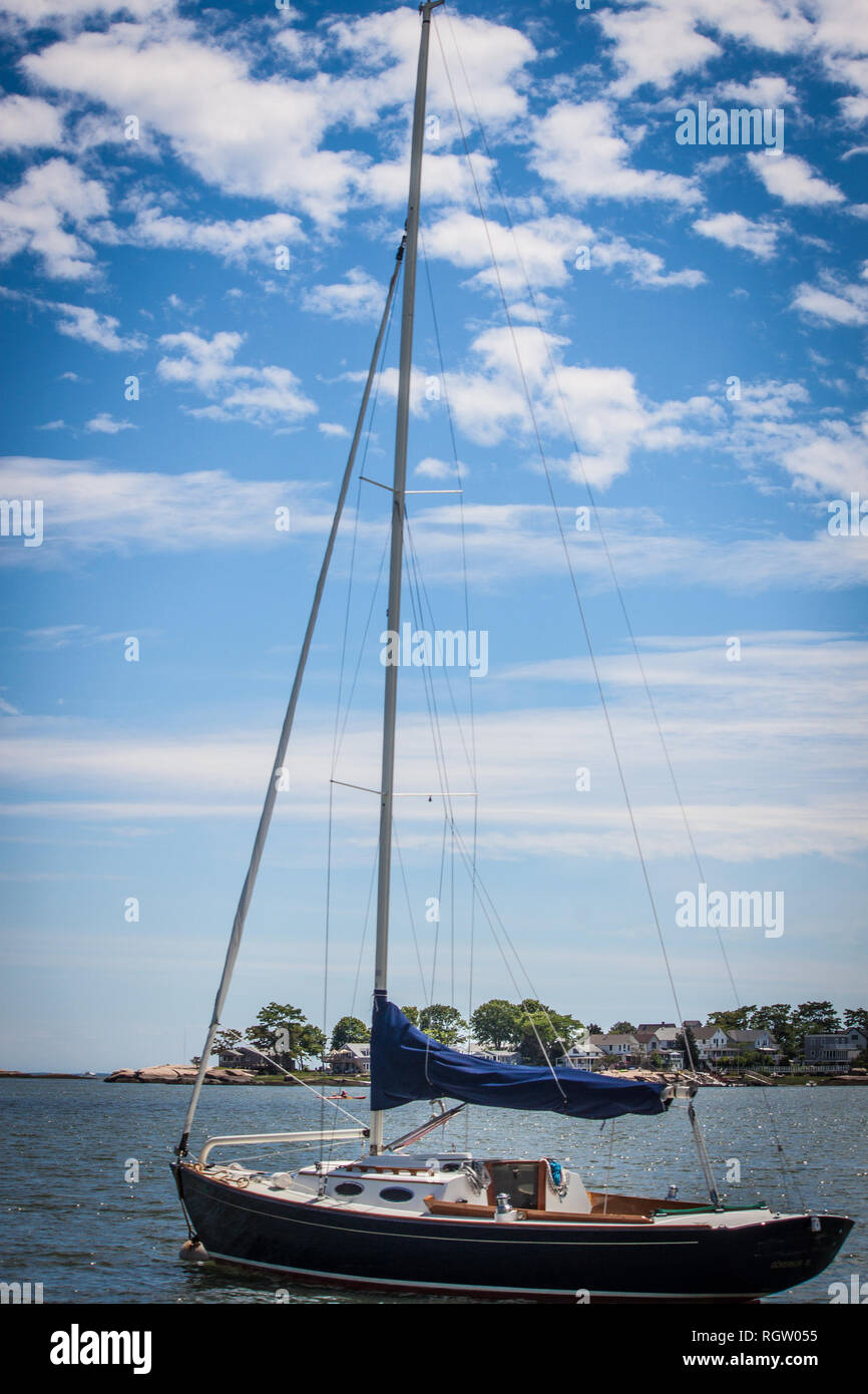 Boat riders. Public Thimble Island Tour from a boat with public viewing ...