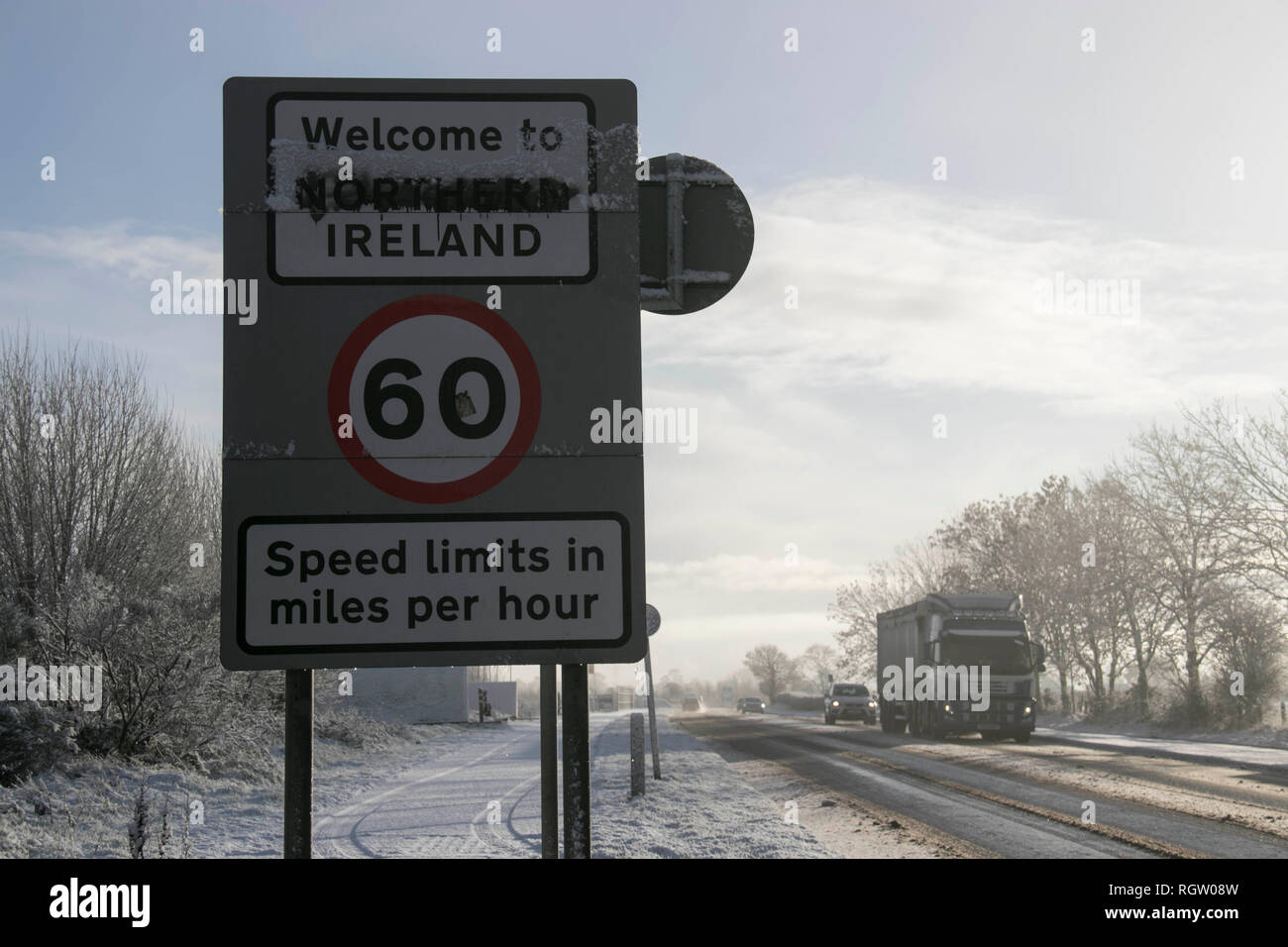 Irish border hi-res stock photography and images - Alamy