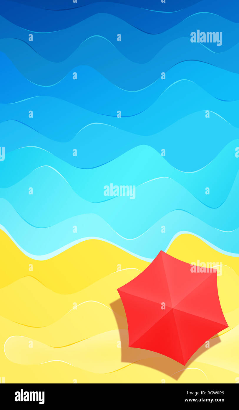 Background image summer beach hi-res stock photography and images - Alamy