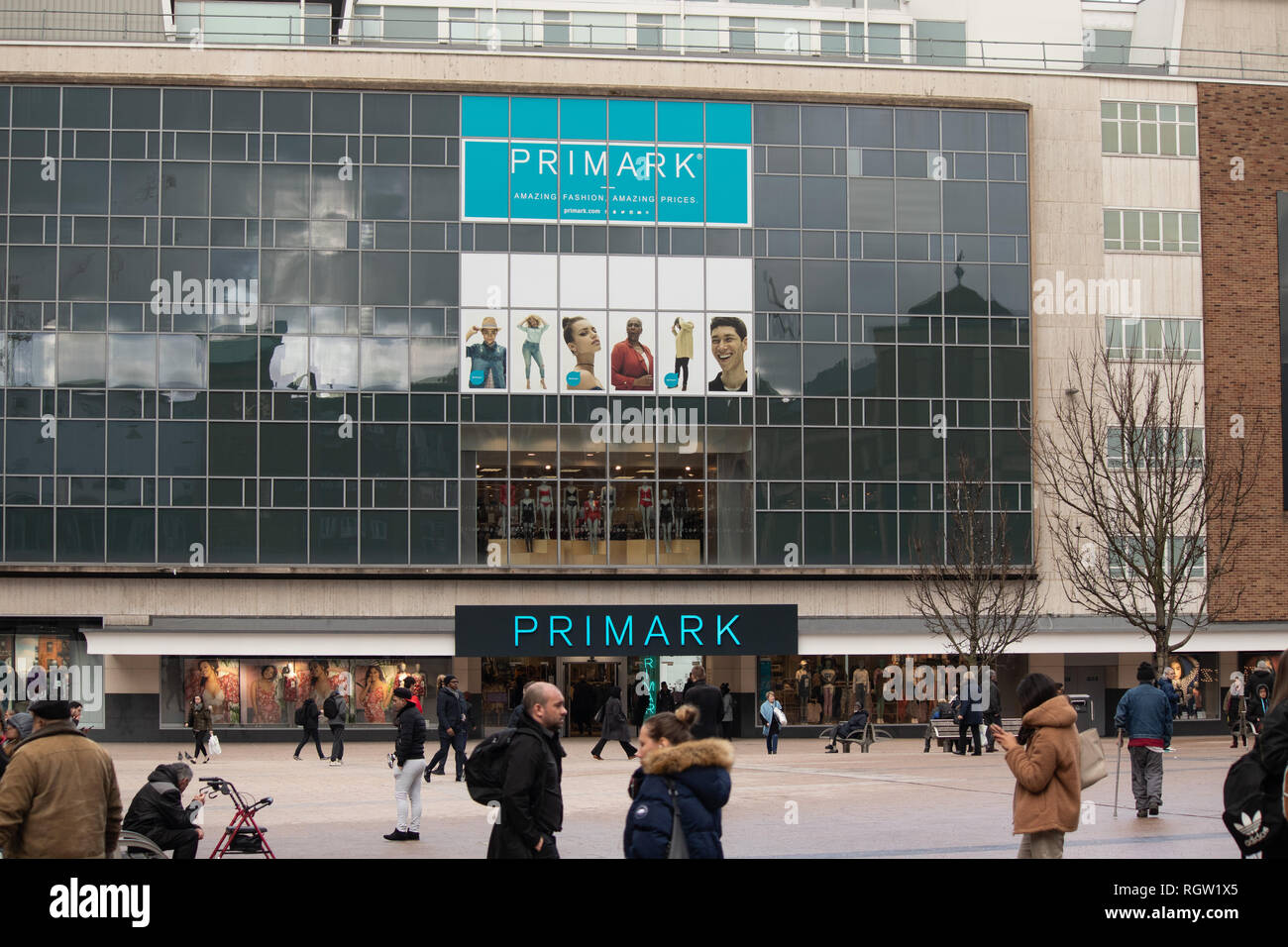 The Primark store in Broadgate, Coventry. Primark took over the former ...