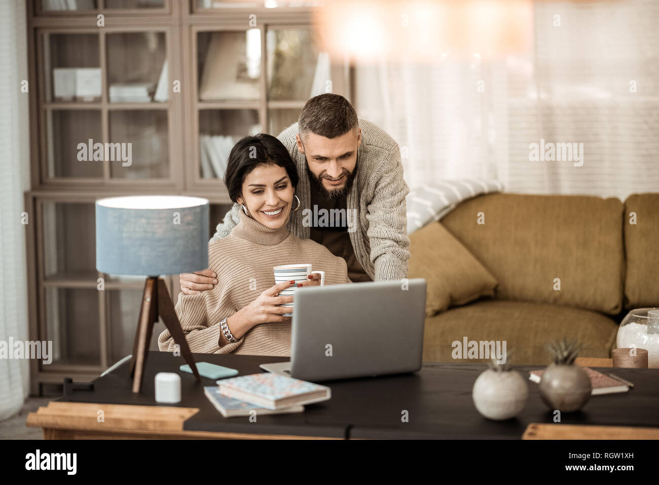 Bearded romantic man in hi-res stock photography and images - Alamy