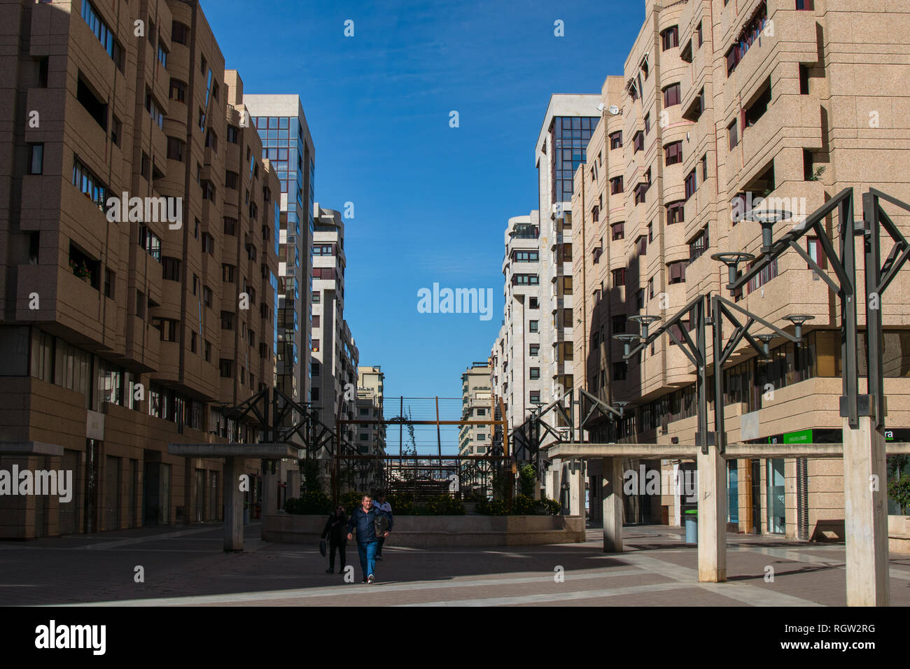 Spain urbanization people hi-res stock photography and images - Alamy