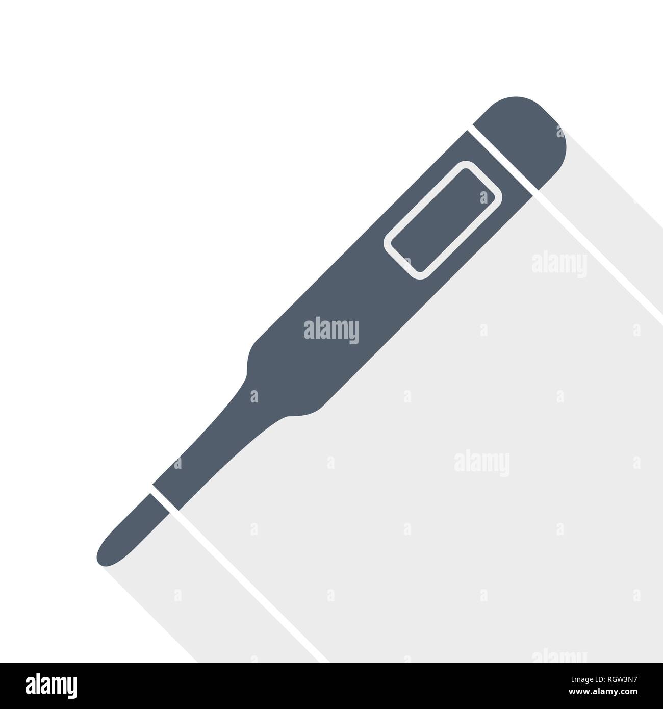 electronic digital medical thermometer icon Stock Vector Image & Art ...