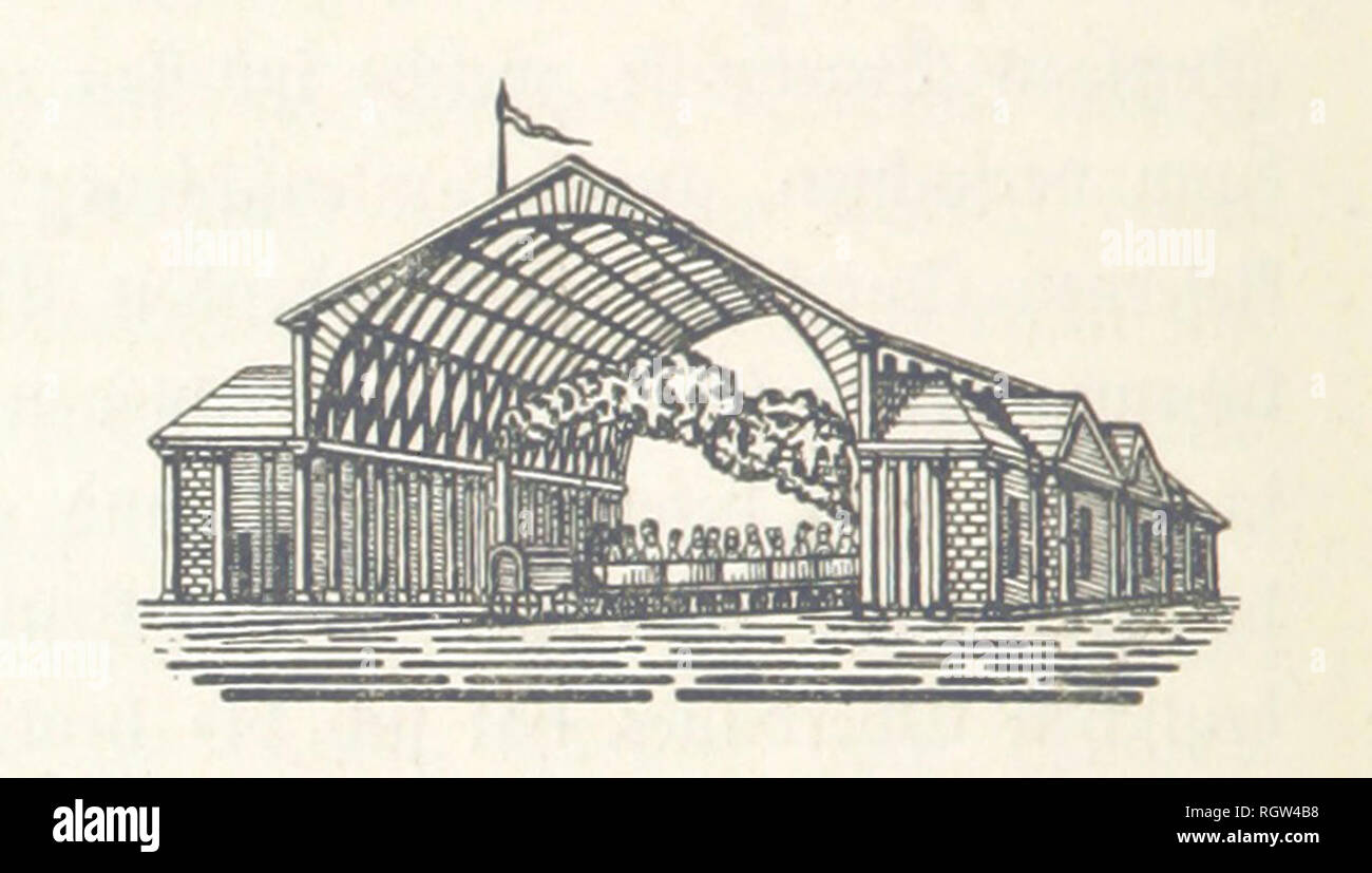 Vintage architectural illustration Stock Photo - Alamy