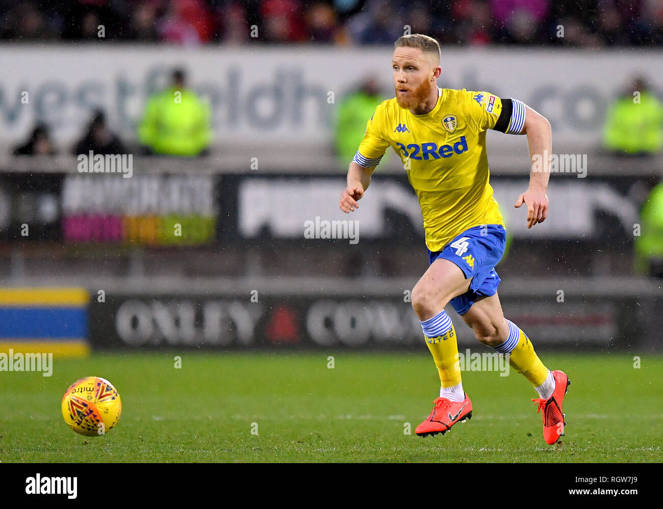 Adam Forshaw, Leeds United Stock Photo - Alamy