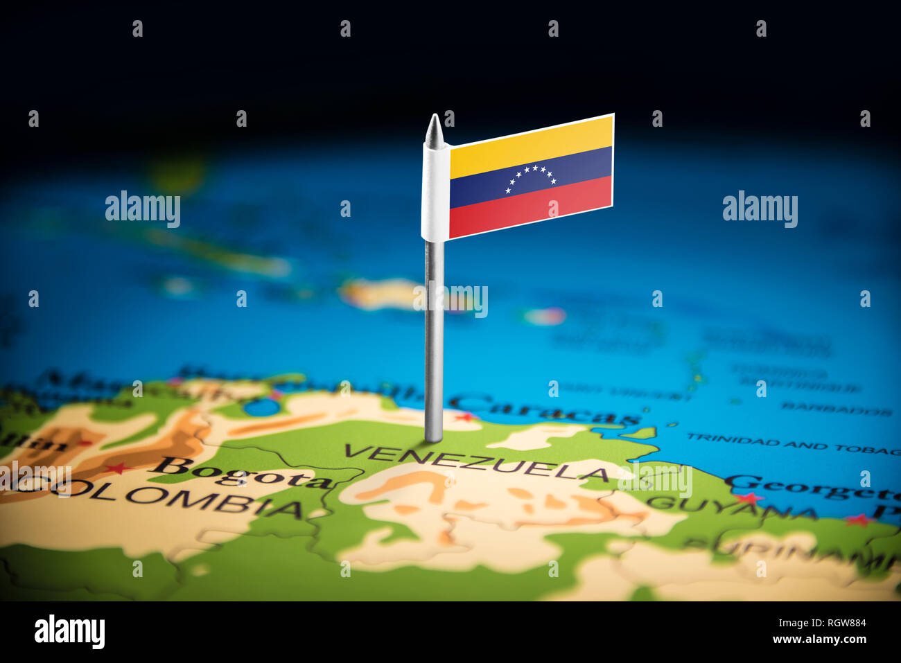 Location venezuela on world hi-res stock photography and images - Alamy