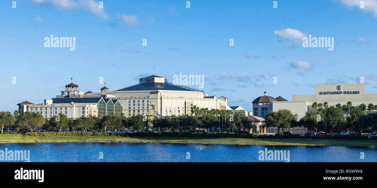 Gaylord Palms Resort & Convention Center, Kissimmee, Florida, USA Stock ...