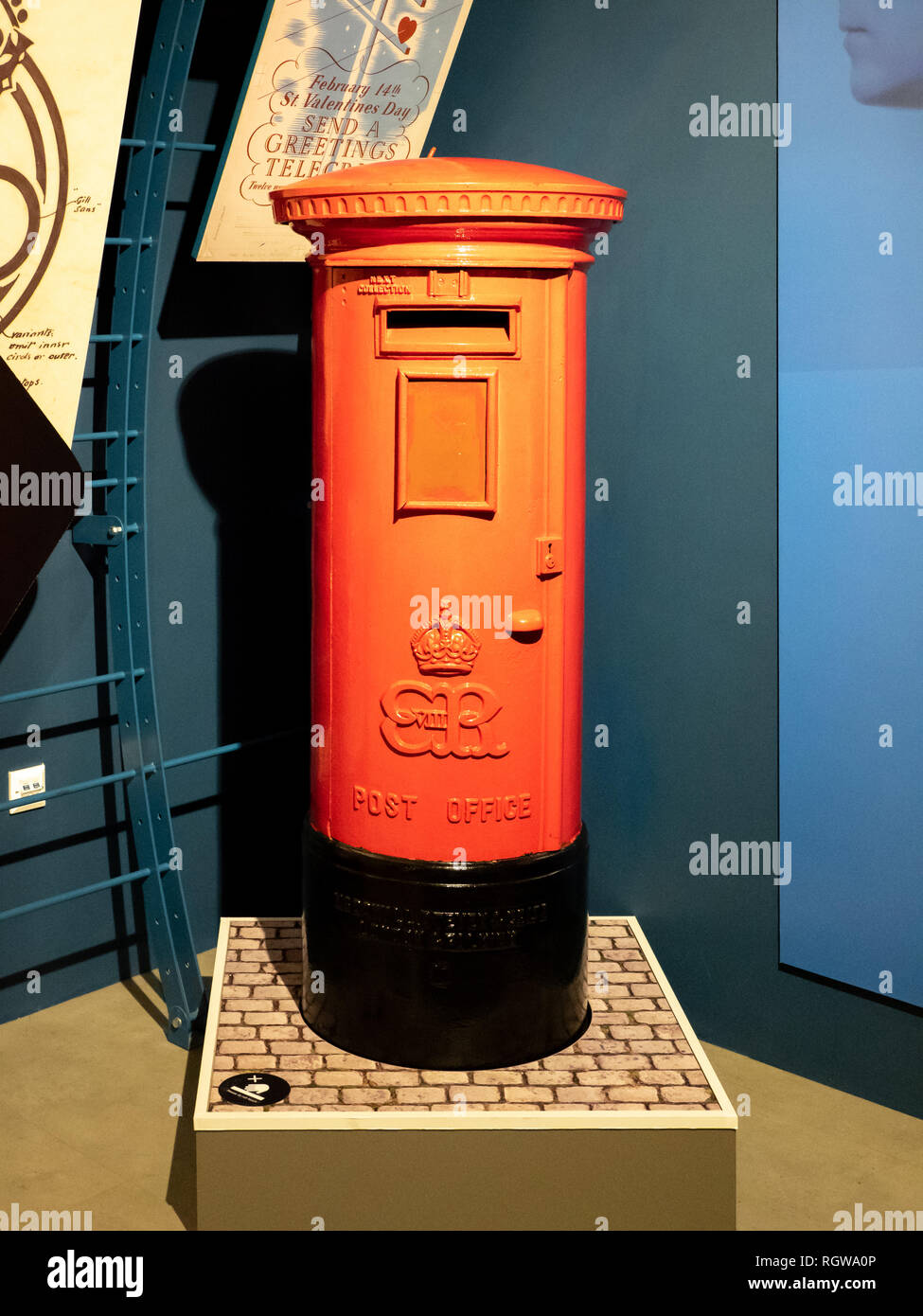 The Postal Museum London Royal Mail Sightseeing History Stock Photo - Alamy