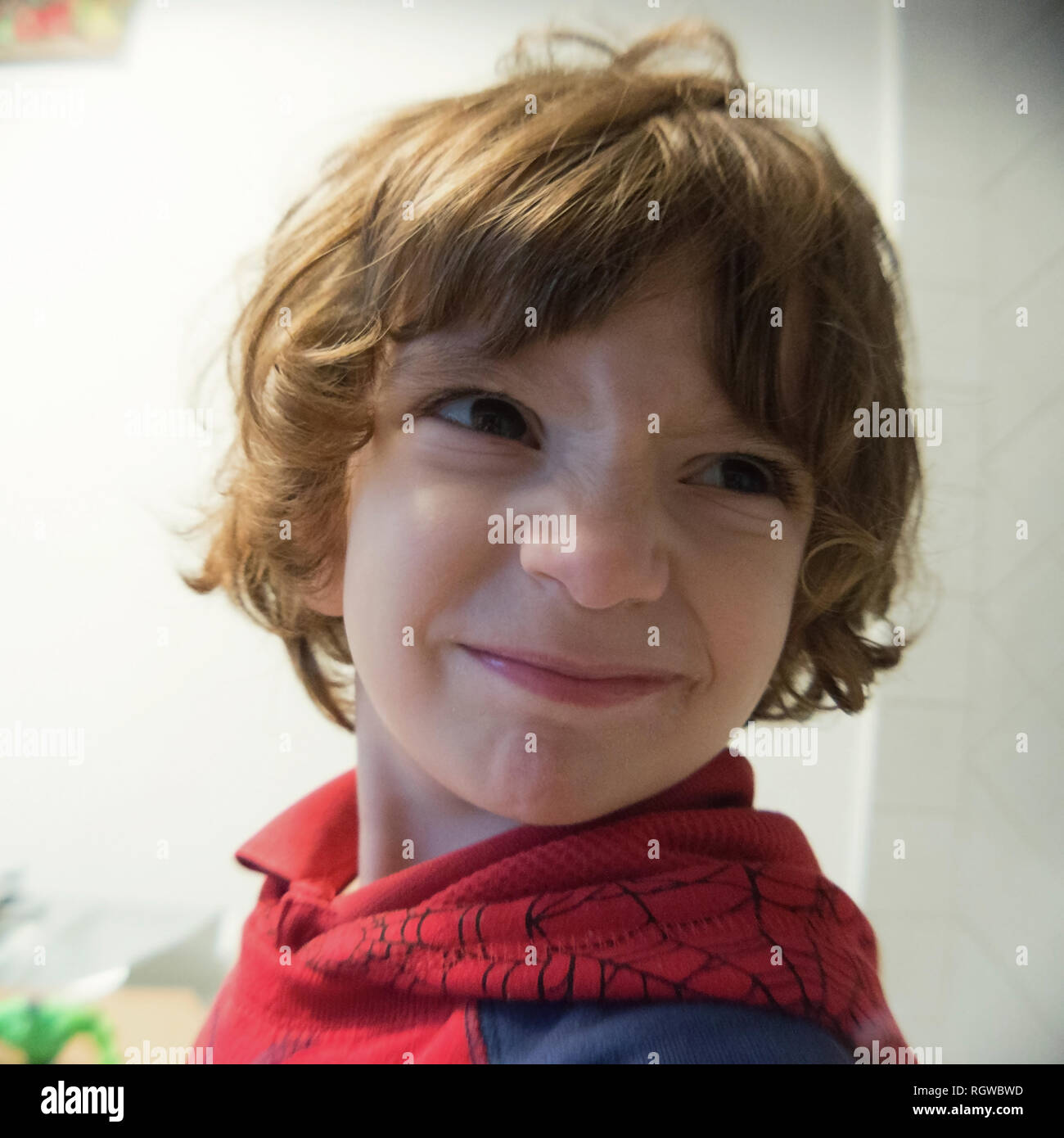 Children joking hi-res stock photography and images - Alamy