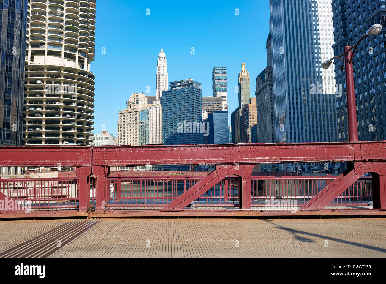 CHICAGO, USA - CIRCA APRIL, 2016: Chicago urban landscape at daytime ...