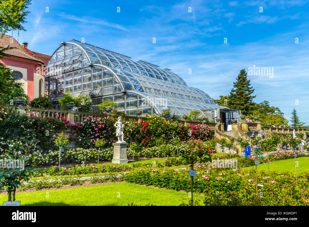 Island Mainau, Lake Constance, Germany Stock Photo - Alamy