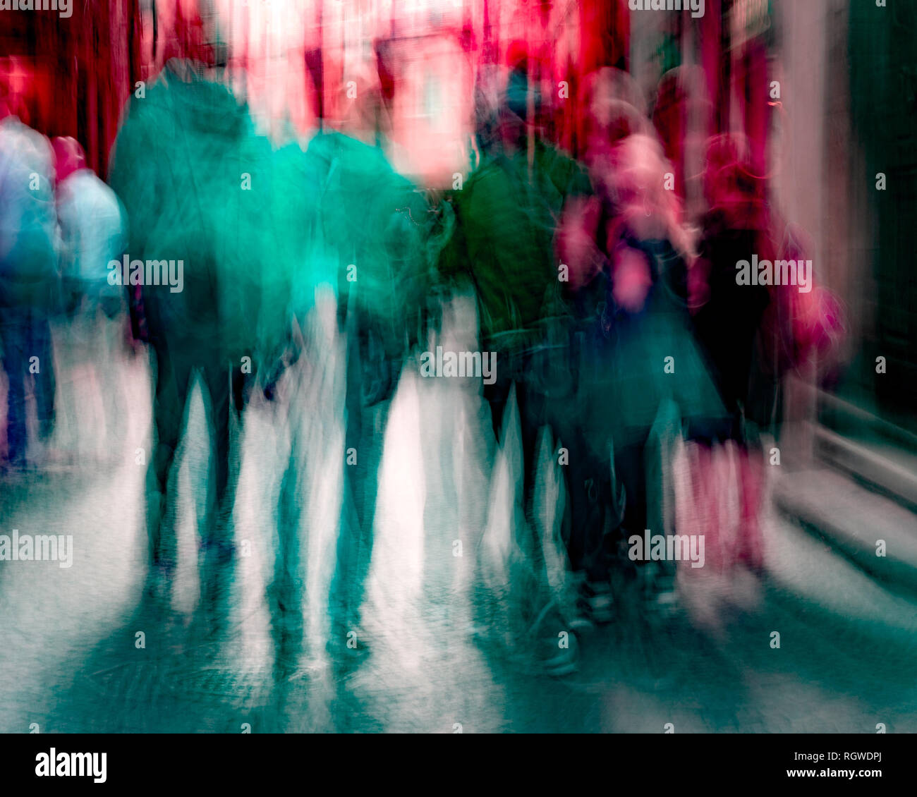 Ghost exposure hi-res stock photography and images - Alamy
