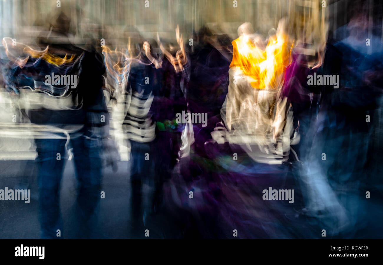 Ghost slow shutter speed hi-res stock photography and images - Alamy