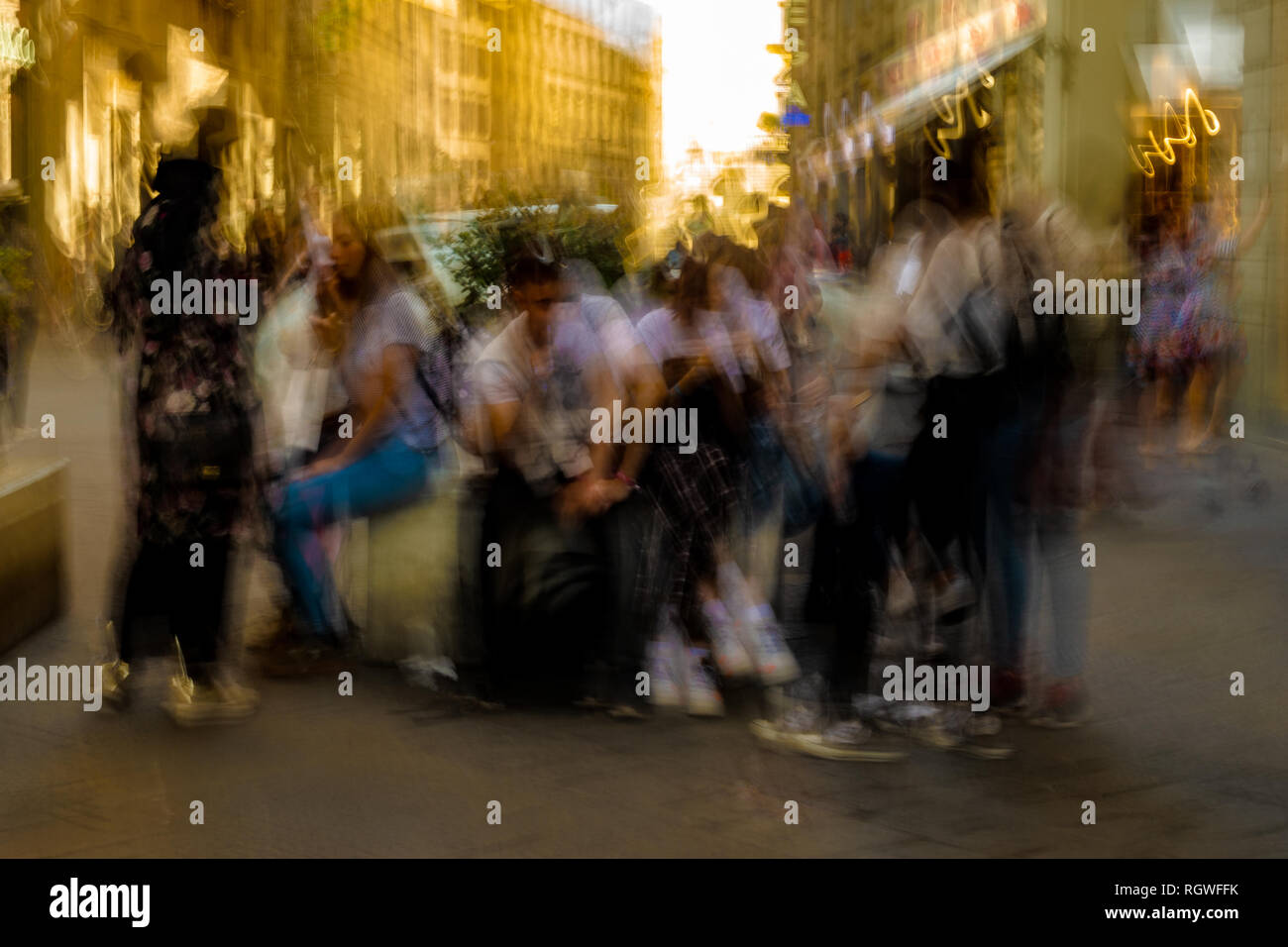 Ghost slow shutter speed hi-res stock photography and images - Alamy